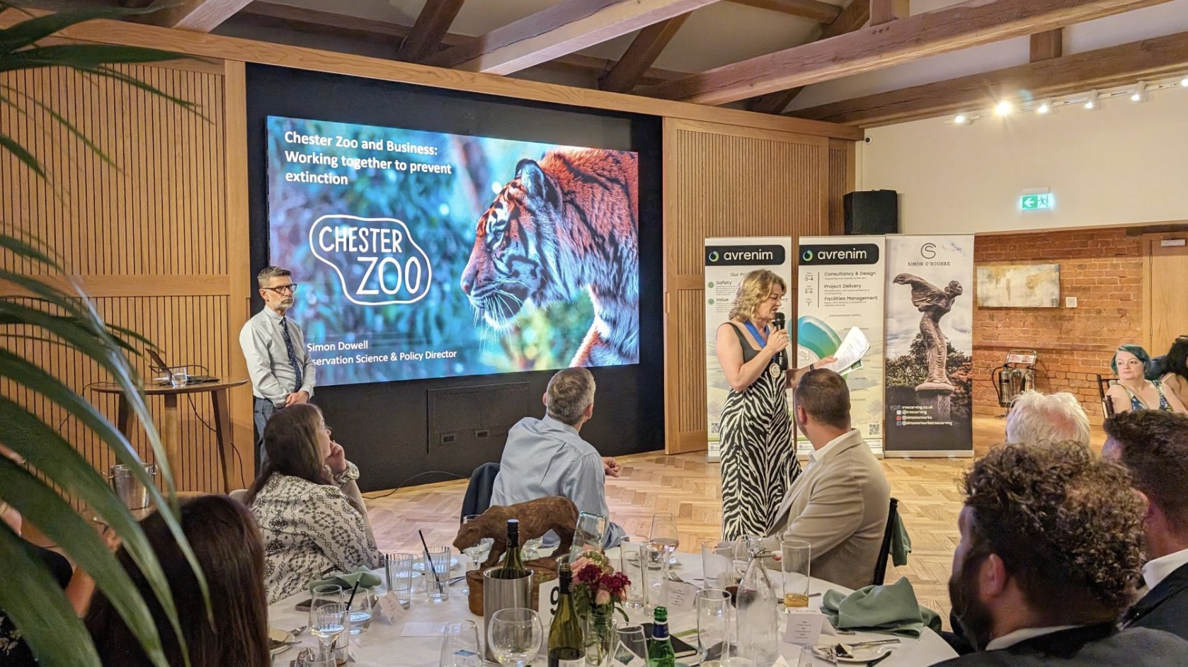 Chester Business Club Dinner at Chester Zoo raises over £4,000 for the ...